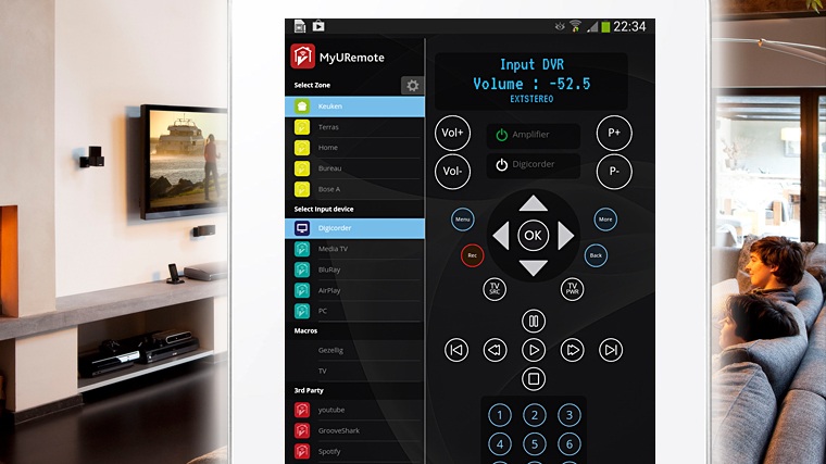 MyURemote - the Universal and Friendly Remote for iOS and Android